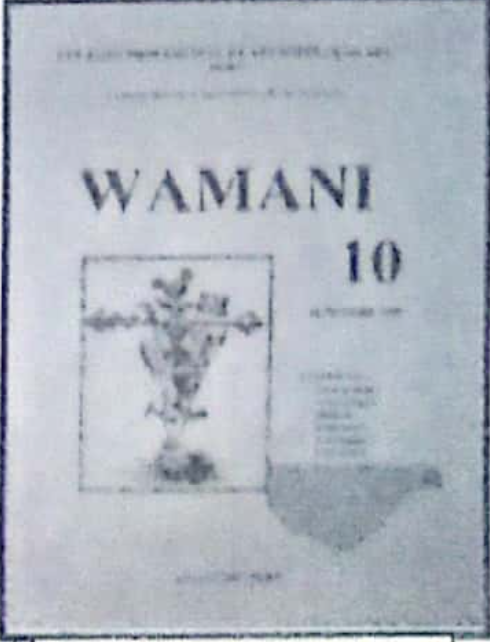 Revista Wamani - Colegio de Antropólogos de Ayacucho